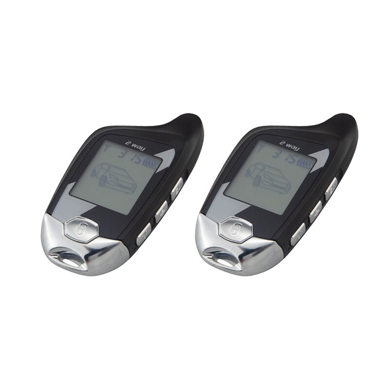 EASYGUARD 2 way car alarm system auto lock&unlock ultrasonic/shock ...