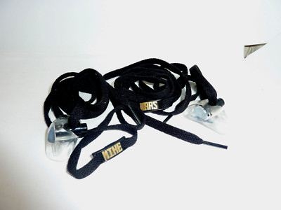 Vintage 1990 Original Nike Air Jordan MARS LACES Lace Locks Black ...