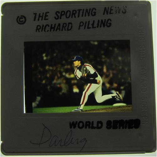 RON DARLING 1986 WORLD SERIES NEW YORK METS MONTREAL EXPOS OAKLAND A'S ...