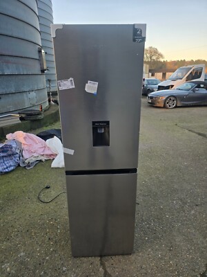 Hisense RB327N4WCE 55cm Free Standing Fridge Freezer Stainless Steel E ...