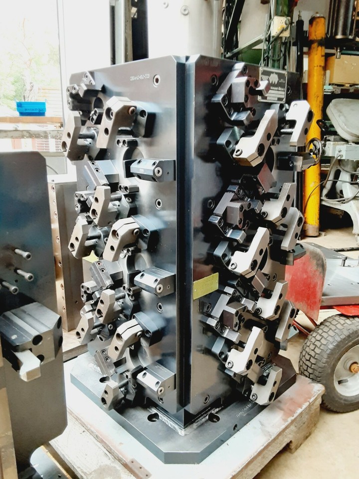 Hydraulic Clamping 4 Sided Machinist Tombstone Block Fixture angle ...