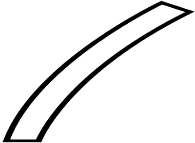 TOYOTA OEM Genuine Protector, Quarter Panel, LH 58742-53030 | eBay