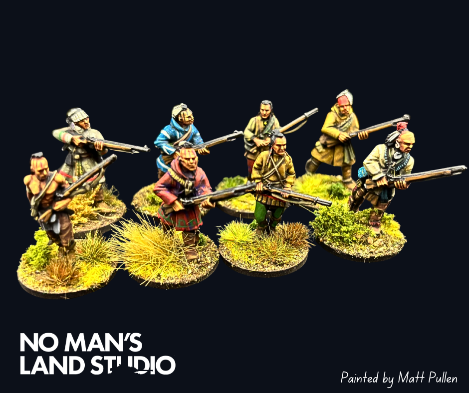 Native American Indians Wild West 28mm Cowboy Pro Painted Miniatures ...