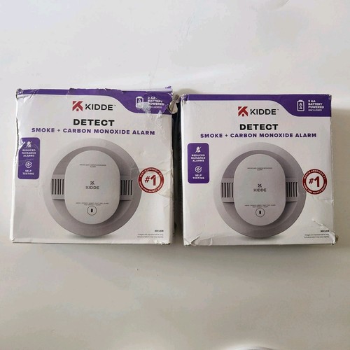 Kidde 30CUDR Fire Smoke Carbon Monoxide Alarm Battery Powered Voice ...