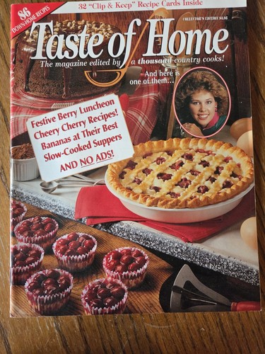 TASTE OF HOME MAGAZINE ." CHERRY RECIPES" COLLECTOR'S ISSUE, 1996 | eBay