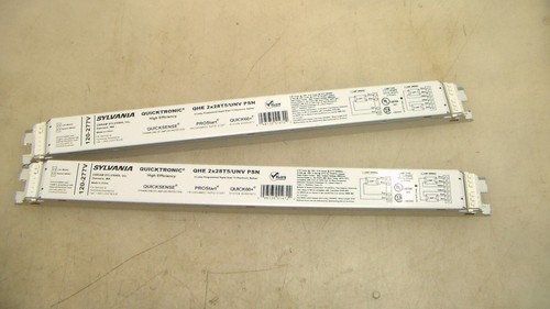 2-Pack Sylvania QHE 2x28T5/UNV PSN Fluorescent Ballast for (2 or 1 ...