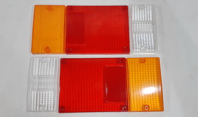 ISUZU ELF TRUCK NPR NKR NQR TAIL LIGHT REAR COMBINATION LAMP LENS SET ...