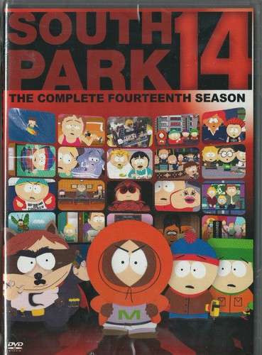 SOUTH PARK SEASON 14 (DVD, 2011, Slim-Line Packaging, Complete and Un ...