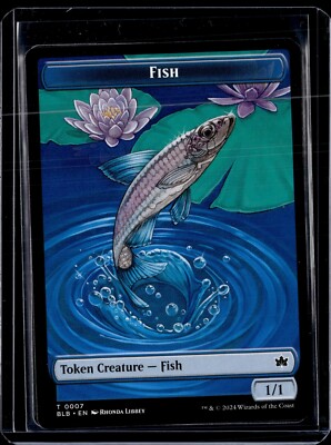 Fish Token - 7 - BLB - NM - MTG Magic the Gathering | eBay