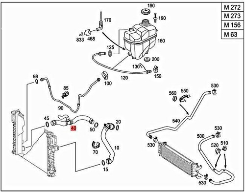 Genuine MERCEDES C219 S211 W211 CLS C219 E-CLASS W211 Hose 2115015482 ...