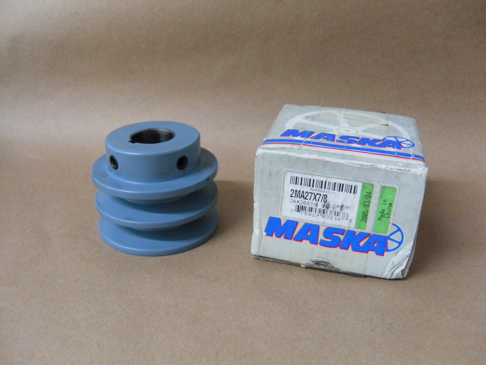 MASKA 2MB25X1/2 DOUBLE GROOVE PULLEY for sale online | eBay
