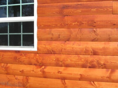 Log Siding Sample Pack - 2x8 Smooth White Pine, Tongue & Groove - Free ...