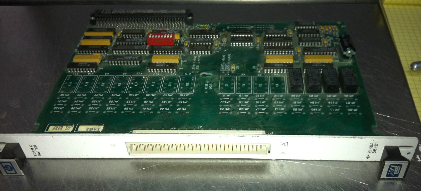 HP E1364-66201 (E1364A) 16 Channel Form C Switch VXI for HP 75000 ...