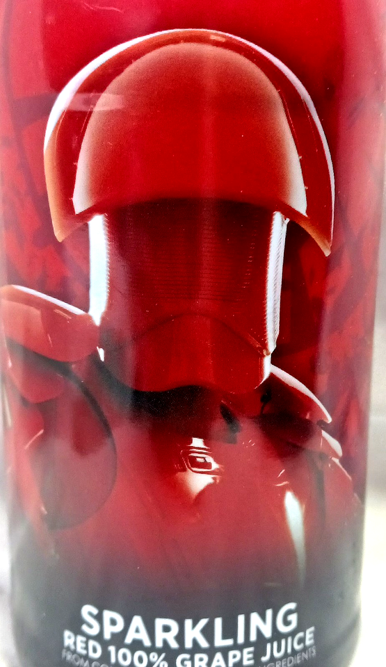 STAR WARS THE LAST JEDI WELCHS SPARKLING RED GRAPE JUICE BOTTLE ...