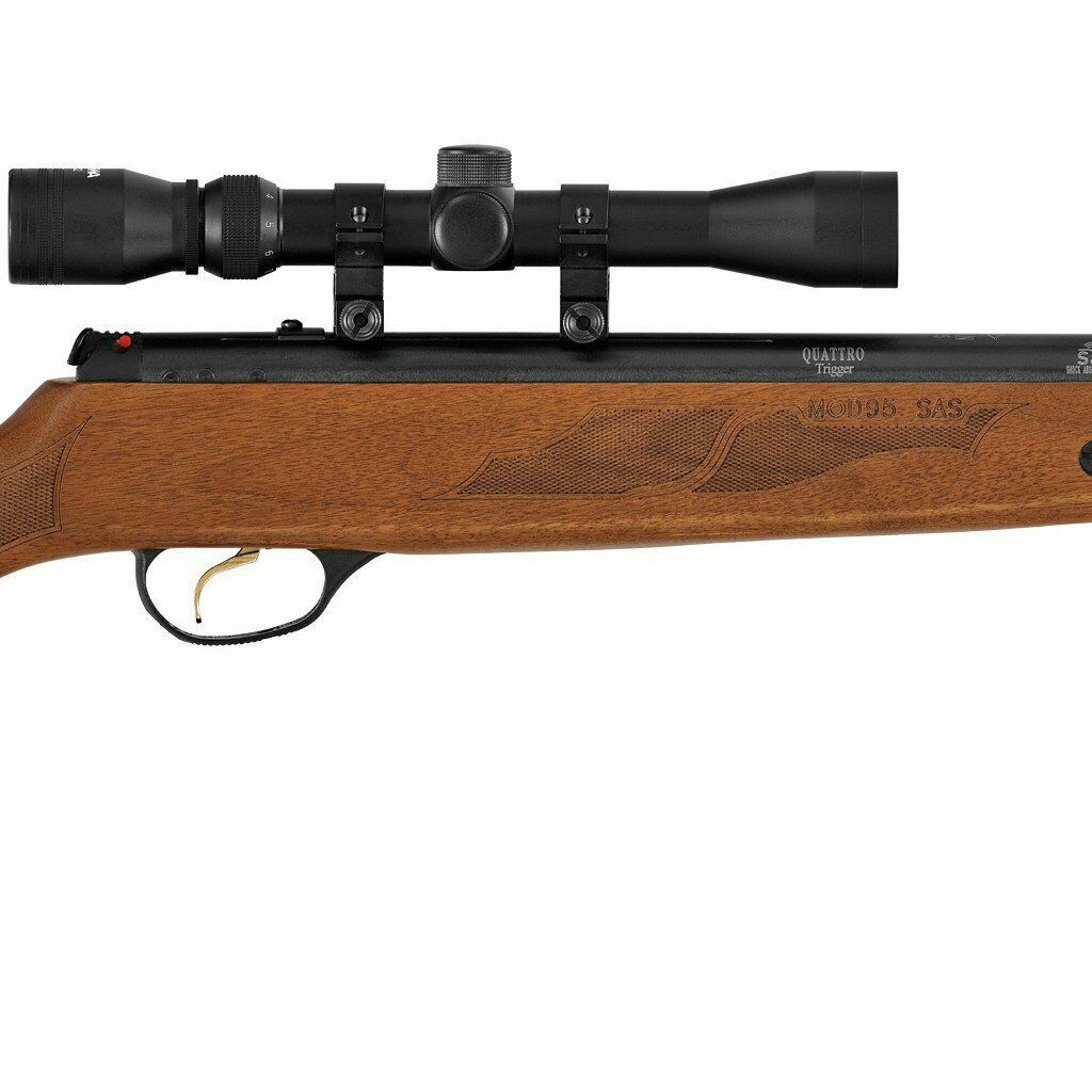 Hatsan Mod 95 Spring Combo .25 Caliber Break Barrel Air Rifle with ...