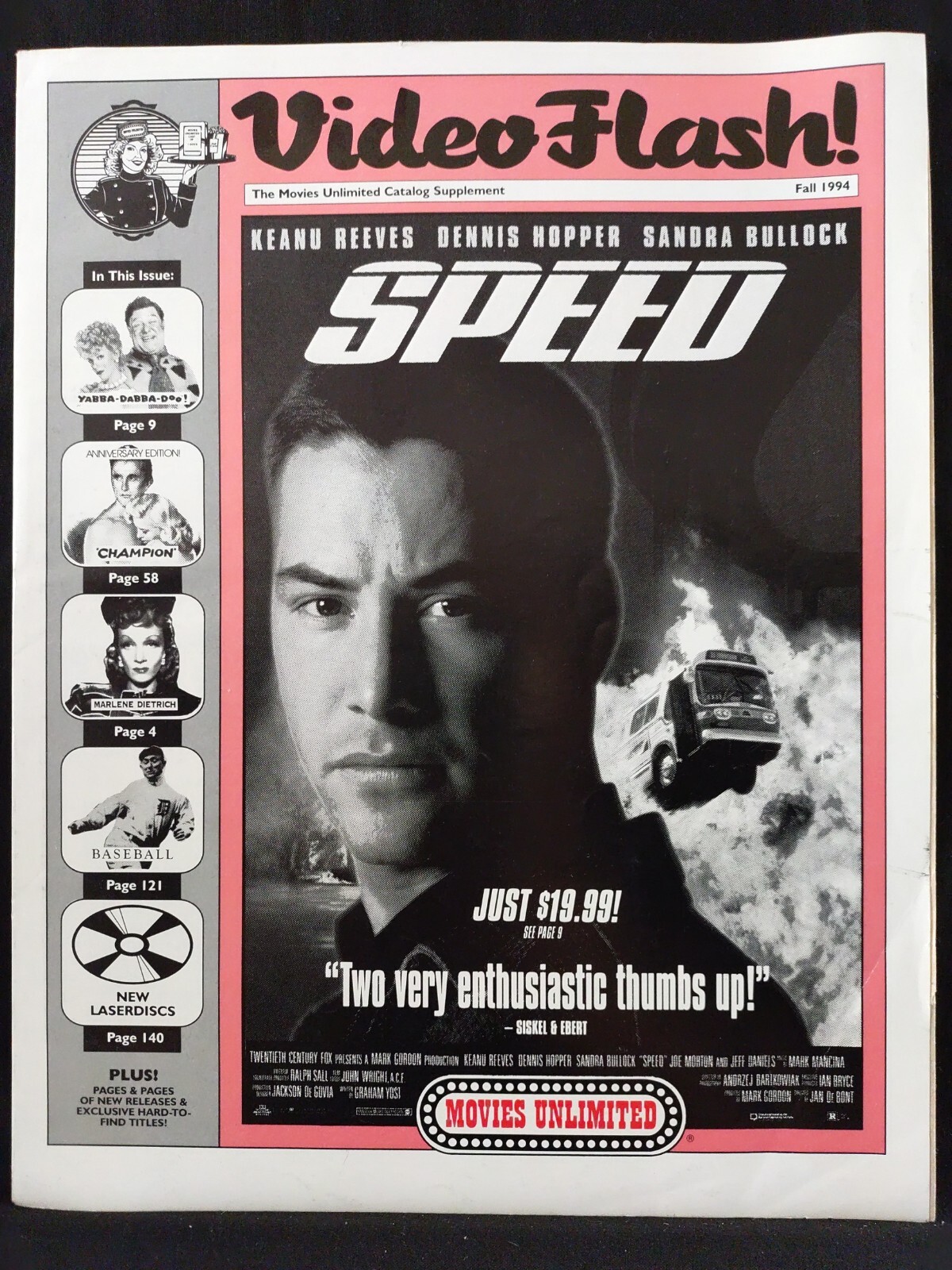 Speed 1994 Vhs