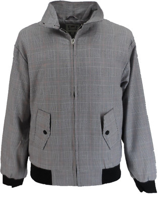 Relco Mens Prince of Wales Mod Scooter Jacket | eBay UK