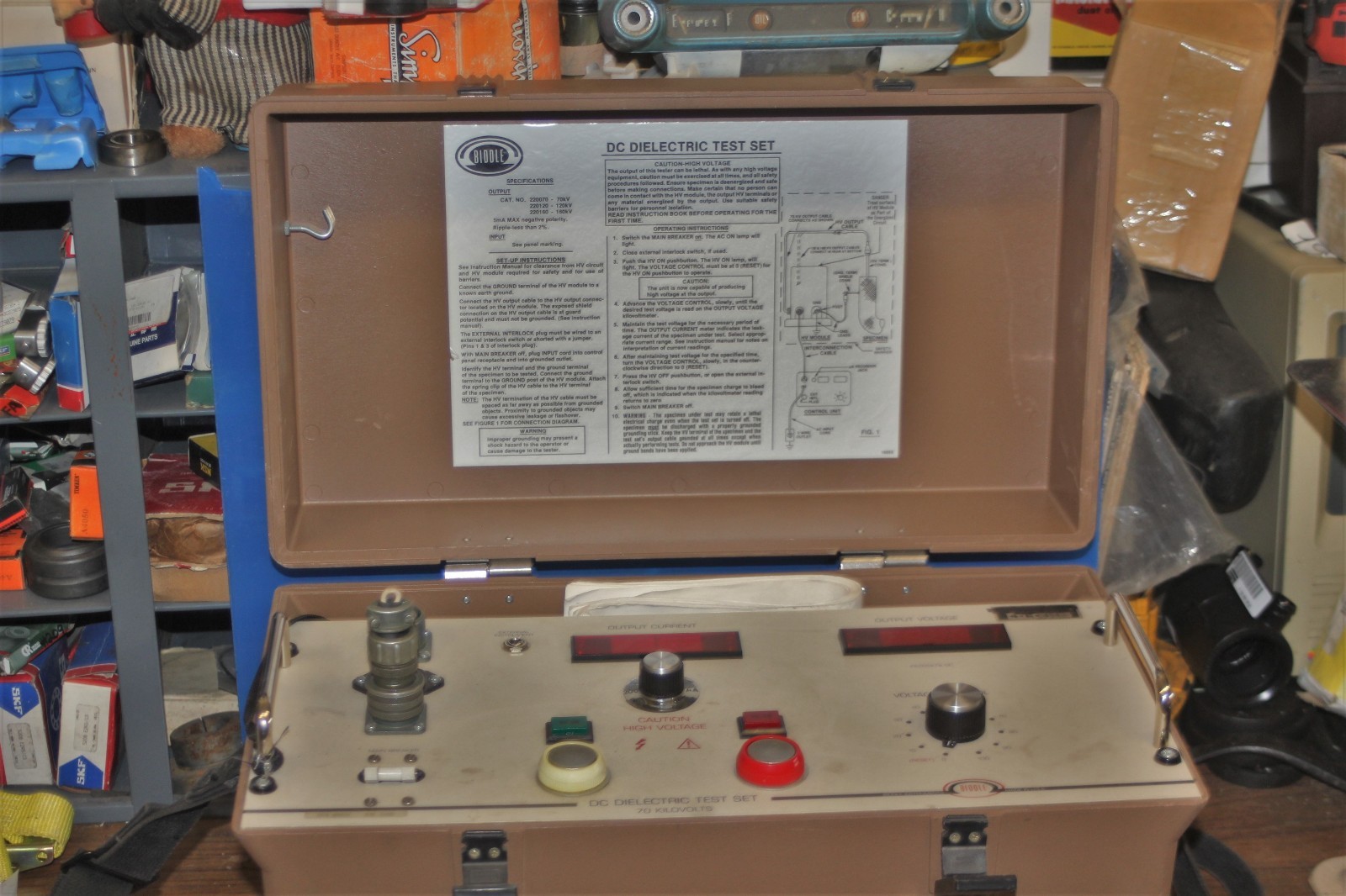 Biddle DC Dielectric Test Set 220070 | eBay
