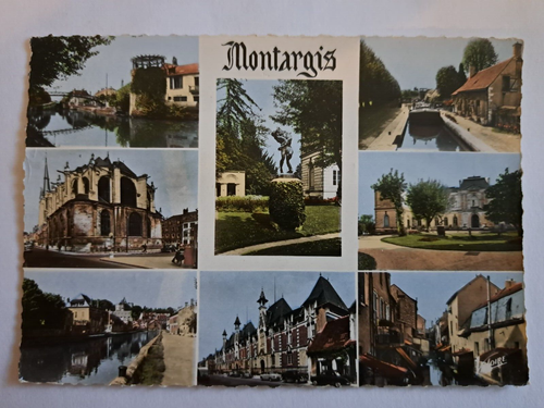 CPA MONTARGIS multi-vues dept-45 | eBay