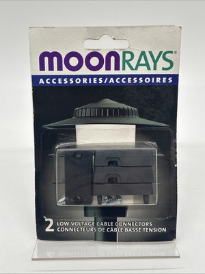 Moonrays Cable Connectors For Low Voltage Landscape Lighting 2 Pack 52 ...