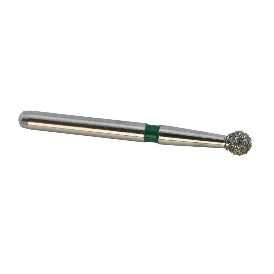 Multi-Use Dental Diamond Bur 801/021C Round Ball Bur Friction Grip FG ...
