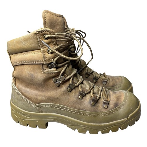 Bates Men's Combat Boots Gore-Tex Vibram Hiking Work Boot Brown Size 9 ...