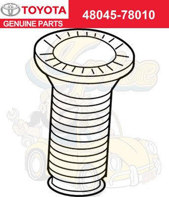 48045-78010 Toyota Originale SEAT SUB-ASSY, MOLLA ANTERIORE, CON ...