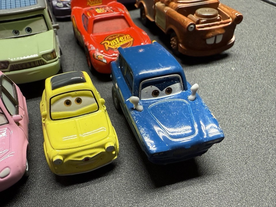 Lot of 12 Disney/Pixar Cars Movie Toy Vehicles Die-Cast and Plastic | eBay