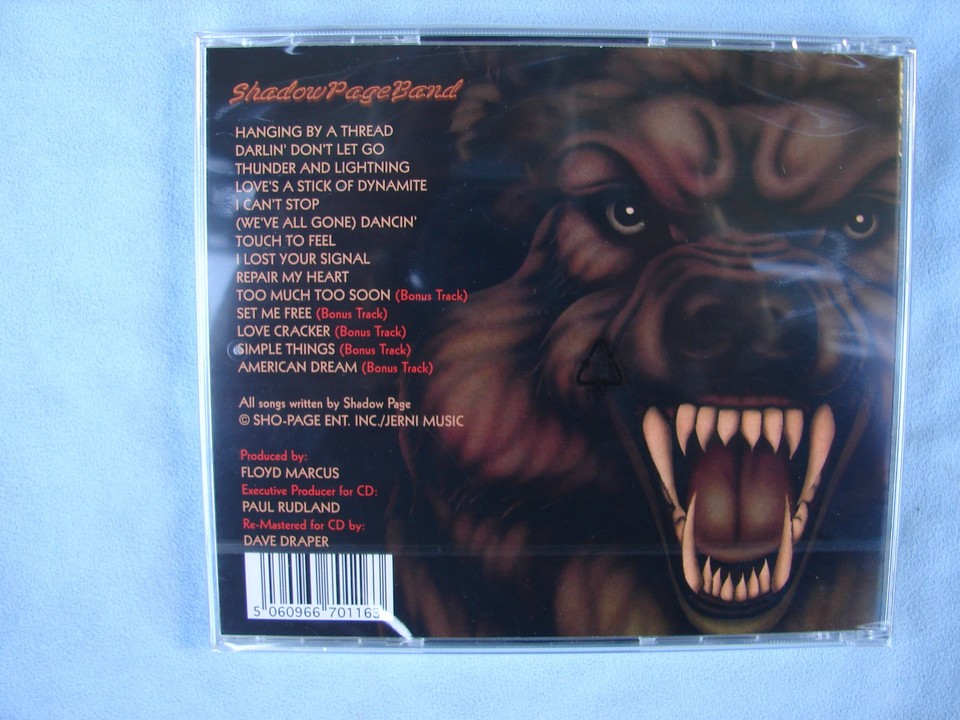 Shadow Page Band–Hanging By A Thread - Aor Blvd Re. Collec. Series ...