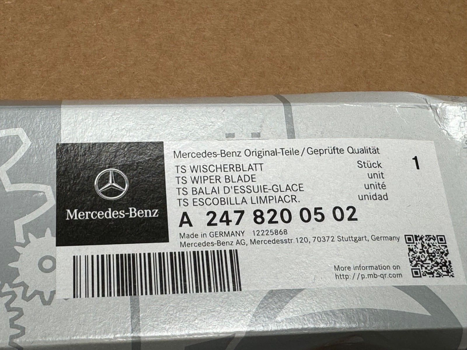 Mercedes-Benz GLA-Class Genuine Front Window Wiper Blade Set NEW ...