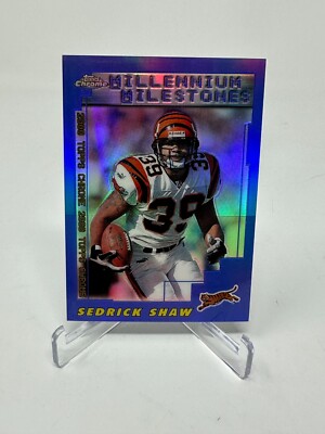 2005 Topps Chrome Football Sedrick Shaw Refractor Card #208 | eBay