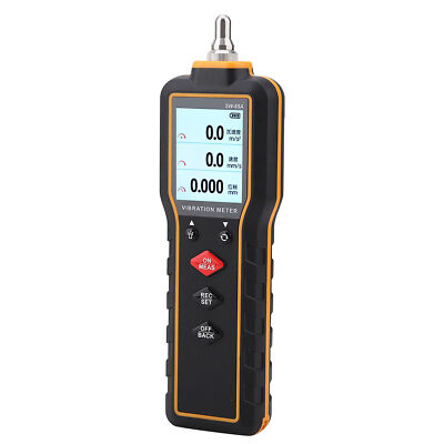 SW-65A Pro Vibration Meter Digital Vibration Sensor Meter Vibrometer ...