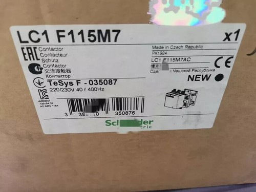 LC1F115M7 AC contactors， brand new with box，free shipping，fast shipping ...