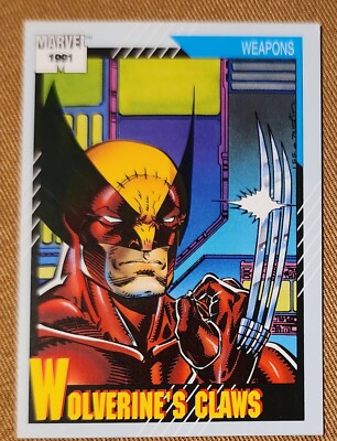 Marvel Universe Series II, Wolverine's Claws #138 (1991) | eBay