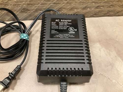Computrainer Racermate Power Supply AC Adapter 66-220-2500A OEM Genuine ...