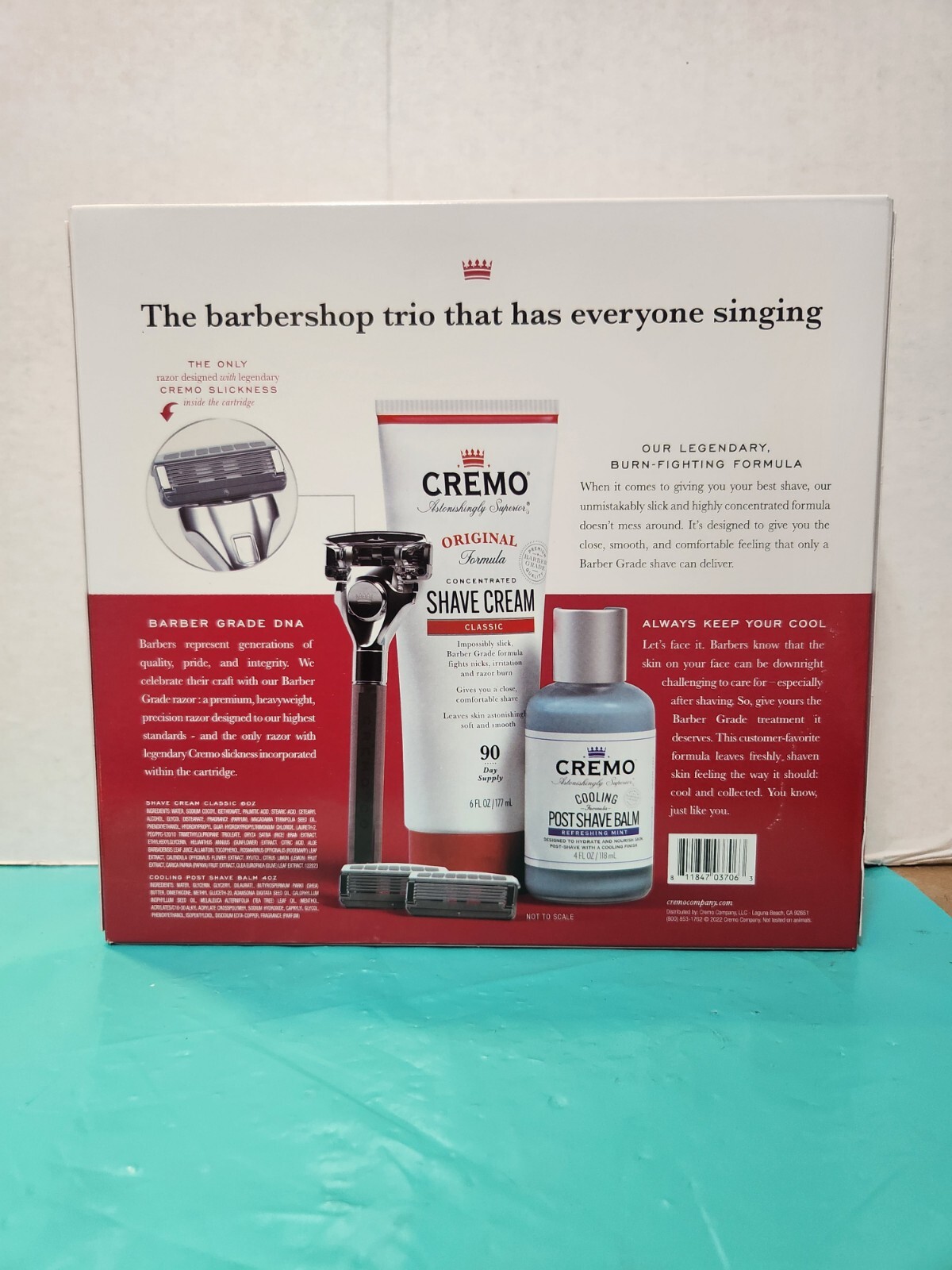 Cremo Barber Grade Shave Kit Great Gift Bundle Limited Edition | eBay