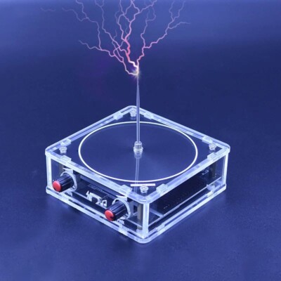 AC-E103 Mini Tesla Coil Bluetooth Music Tesla Coil /Lightning&Music ...