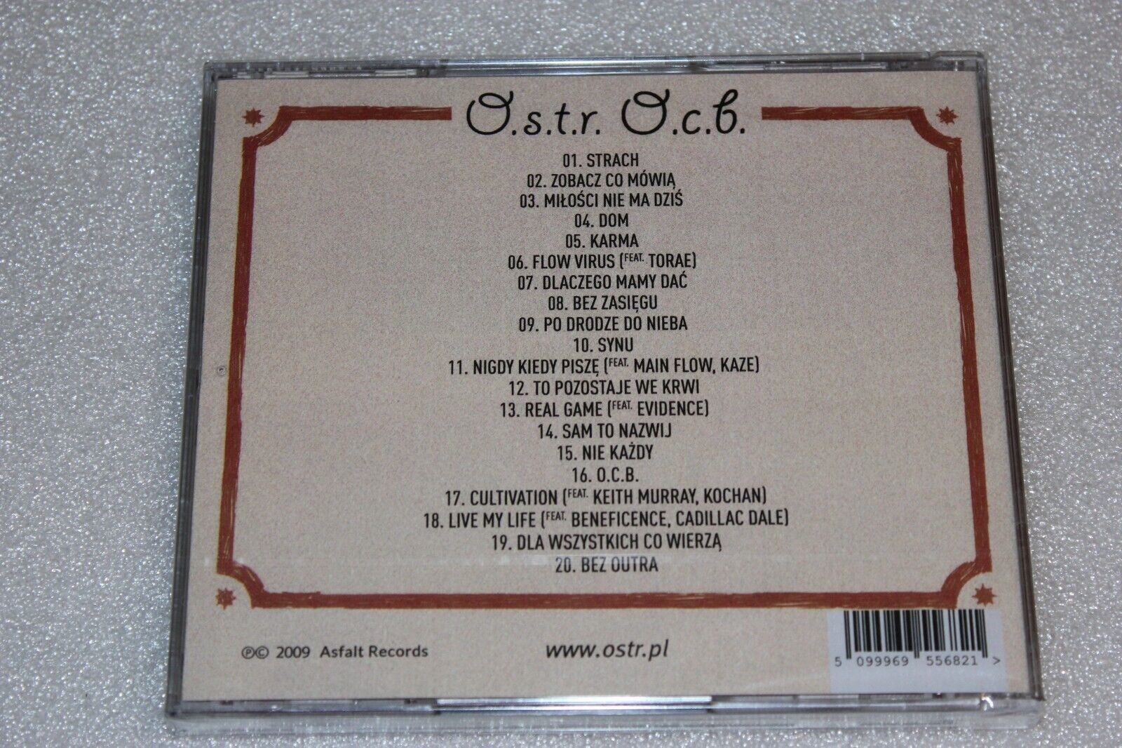 OSTR - OCB CD OSTR POLNISCHE VERÖFFENTLICHUNG VERSIEGELT NEU POLEN | eBay