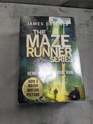 Maze Runner Series 4 Book Boxed Set James Dashner Sealed Paperback | eBay