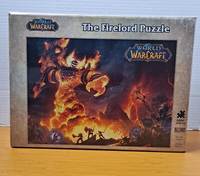 World of Warcraft Puzzle The Firelord 1000 piece Jigsaw Blizzard Sealed ...