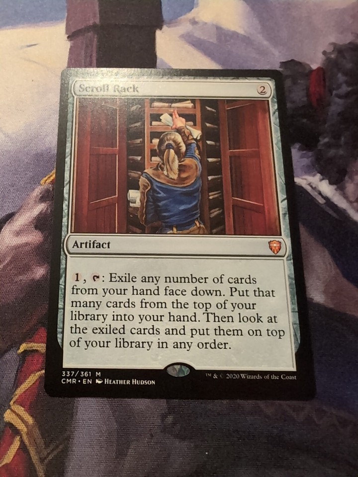 MTG - Scroll Rack - Commander Legends 337 | eBay