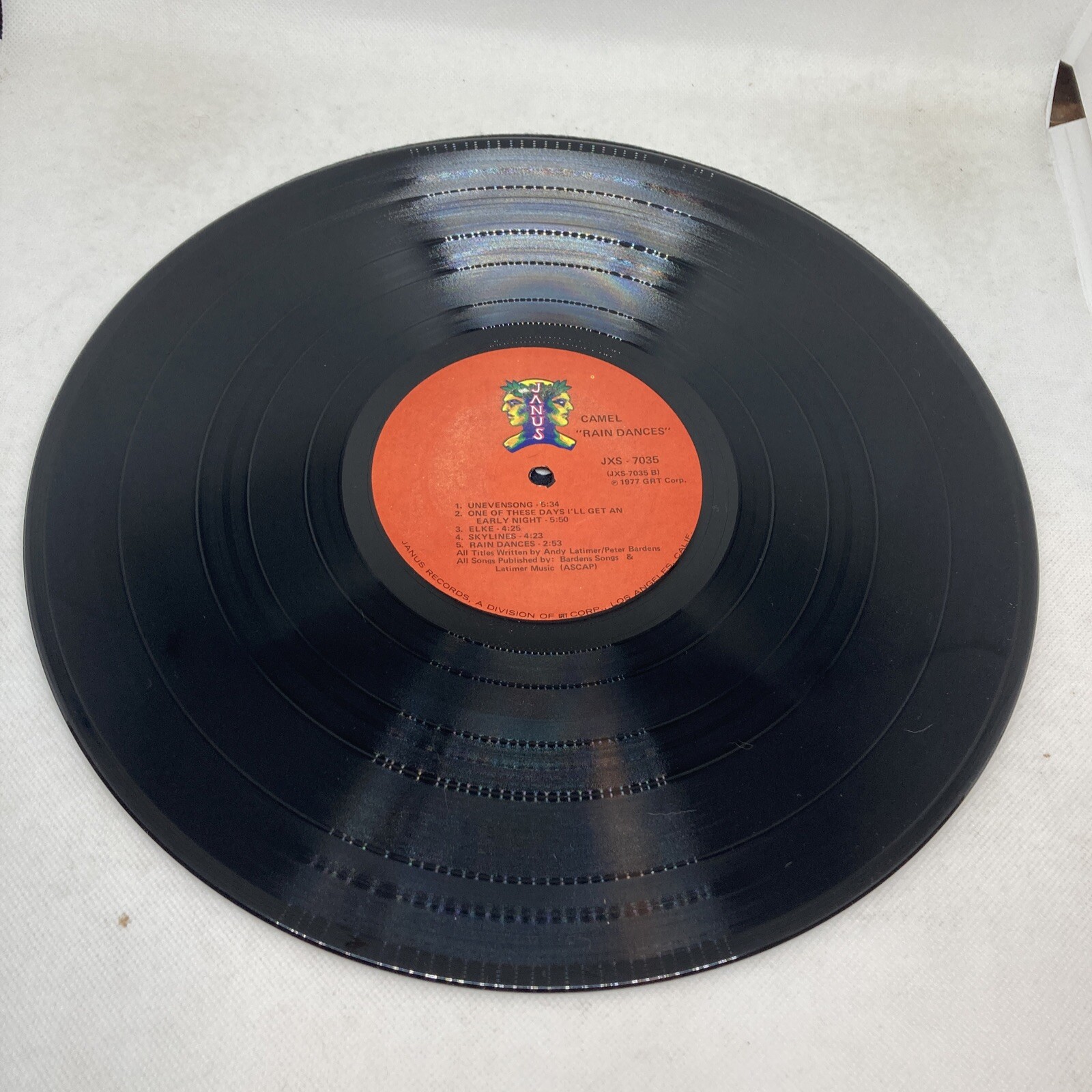 CAMEL "RAIN DANCES" LP Album 1977 JANUS Records JXS-7035 Vinyl NM | eBay