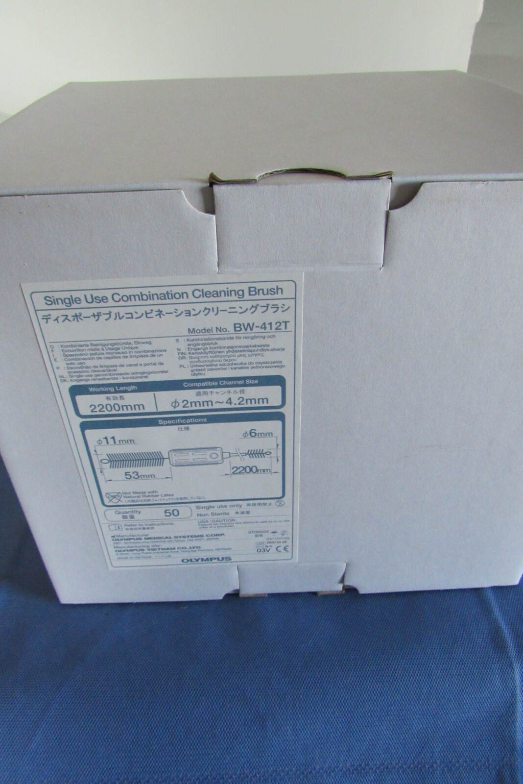 Olympus Single Use Combination Cleaning Brush (BW412T) for sale online ...