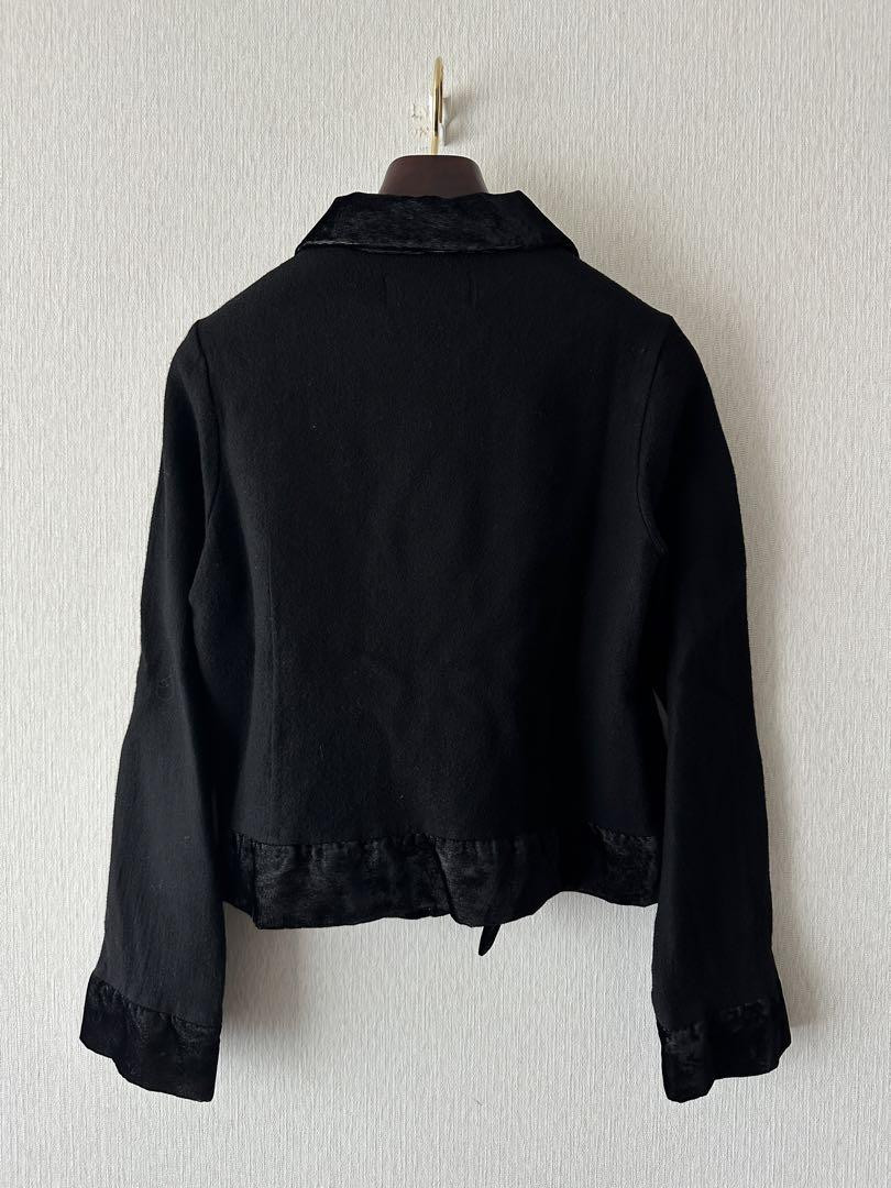 Comme des Garçons Velor Short Jacket W46cm L49cm | eBay Comme des Garçons Velor Short Jacket W46cm L49cm | eBay