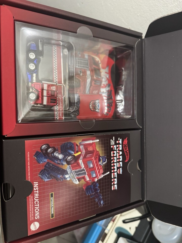 Hot Wheels Transformers Optimus Prime RLC Exclusive Mattel | eBay