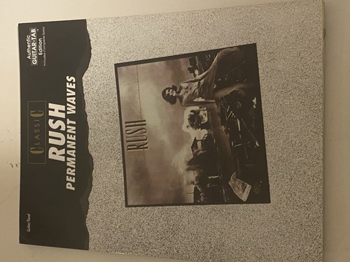 rush permanent waves Guitar Tab Song Book | eBay