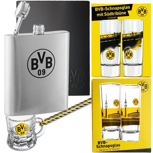Schnapsglas Borussia Dortmund Schnapsgläser Stamper Glas Kordel ...