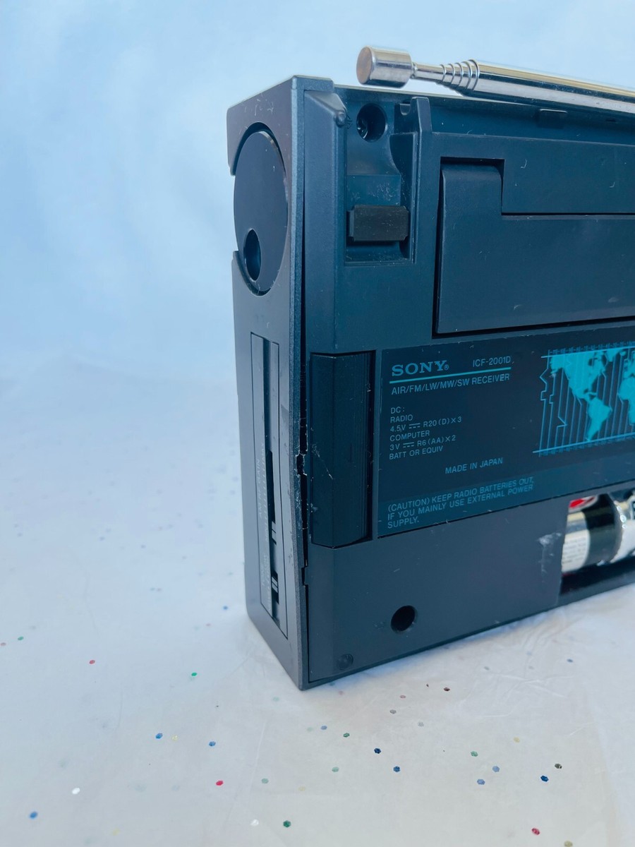 Sony ICF-2001D PLL Receiver Shortwave, FM/LW/MW/SW/ AIR/ SSB Sony ICF-2001D PLL Receiver Shortwave, FM/LW/MW/SW/ AIR/ SSB