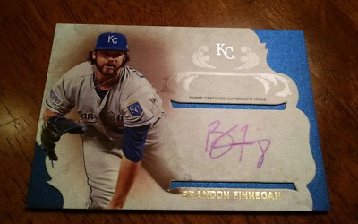 2015 Brandon Finnegan Simply Supreme Topps Supreme **Nice** Auto Royals ...