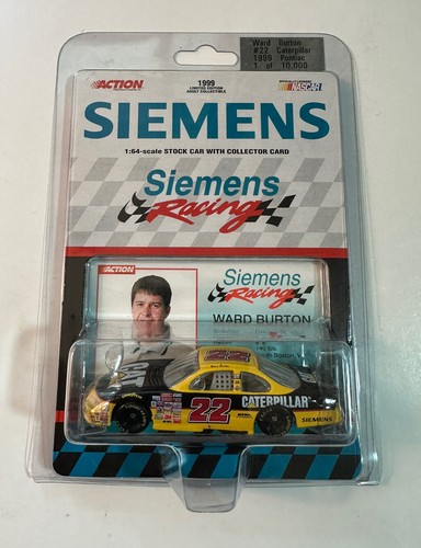 Ward Burton #22 Caterpillar 1999 Pontiac Action 1:64 Siemens Racing ...